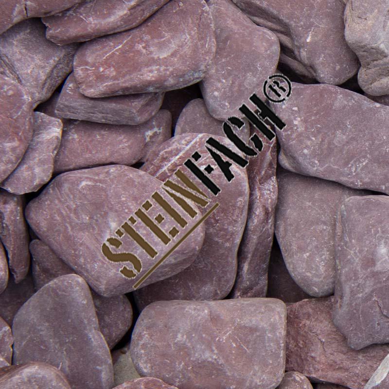 Flat Pebbles plum | Steinfach.com