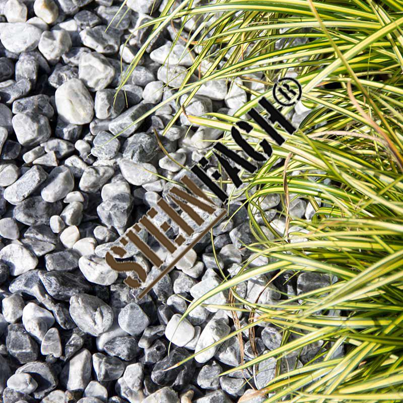 Ice blue pebbles | Steinfach.com