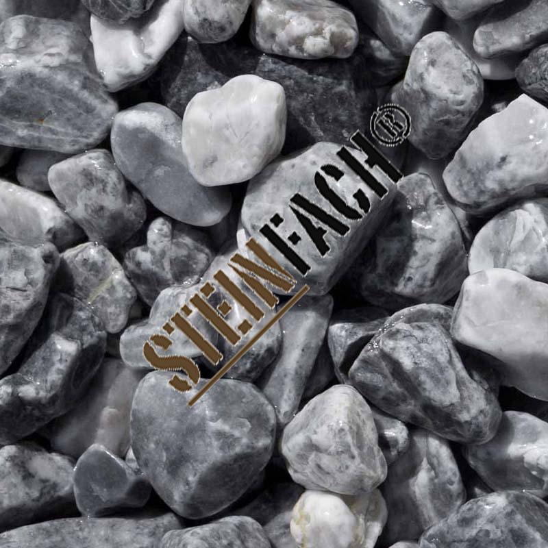 Ice blue pebbles | Steinfach.com