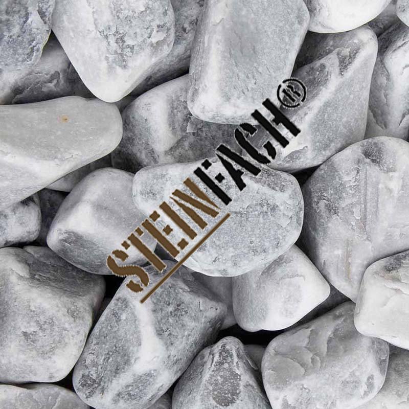 Ice blue pebbles | Steinfach.com