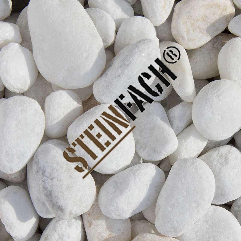 Canto Rodado Blanco Intenso | Steinfach.com
